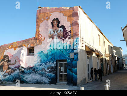 Street Art: Lune82er & Alex Martinez graffiti & Billy Gee, "Aphrodite's ...