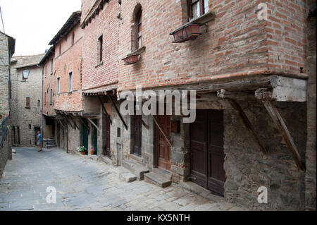 Medieval houses of the 1300s on Via Iannelli in Historic Centre of ...