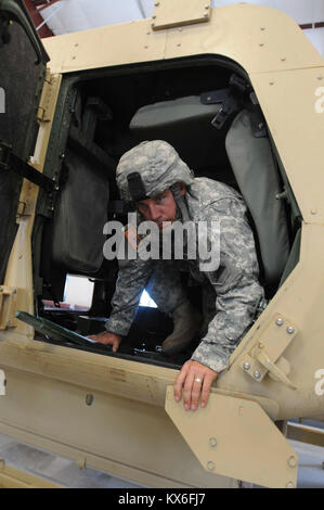 During Humvee Egress Assistance Trainer, or HEAT training, Soldiers ...