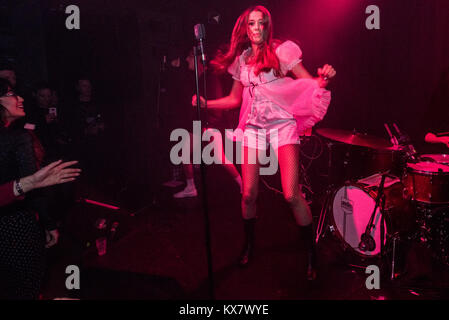 Confidence Man performs in Birmingham as part of their Ring a Ding Tour ...