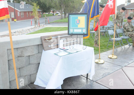 204th Maneuver Enhancement Brigade change of command photos Stock Photo ...