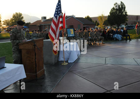 204th Maneuver Enhancement Brigade change of command photos Stock Photo ...