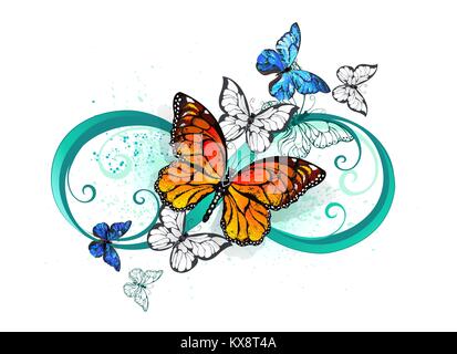 Grunge style infinity symbol Stock Vector Image & Art - Alamy