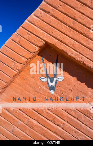 Sesriem Gate in the Namib-Naukluft National Park which is the entry ...