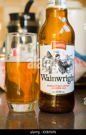 Wainwright walking guides to the Lake District of NW England Stock ...