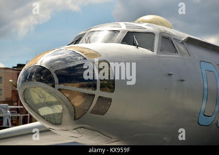 A Tupolev Tu-16 long range bomber on display in the ''Battle Glory Of ...