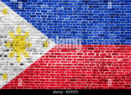 Philippine flag texture as background Stock Photo - Alamy