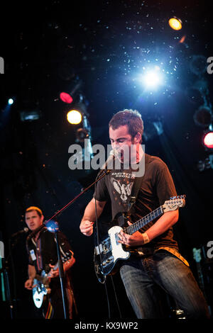 The Cardiff-based alternative rock group Future of the Left performs a ...
