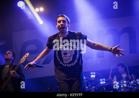 Elliot Gleave, better known as Example, performs at the LG Arena ...