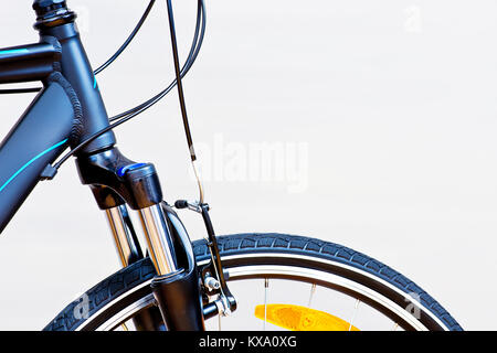 Detail Of Caliper Brakes And Suspension Fork Stock Photo - Alamy