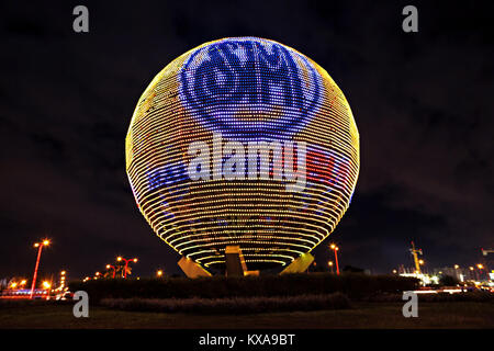 MANILA, PHILIPPINES - FEBRUARY 23: Sphere at SM Mall of Asia (MOA) is a ...