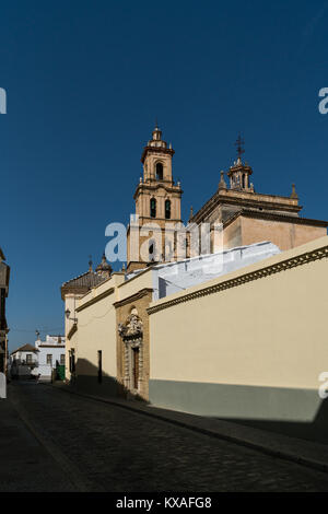 Church in Utrera, a town of the province of Seville, Andalusia, Spain ...