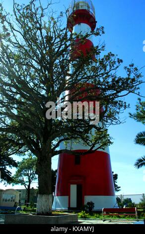 Poti, Georgia. 7th Oct, 2017. Light bulb of Lighthouse located at the ...