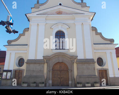 The Basilica of the Visitation in Petrovče, Slovakia, is a religious ...