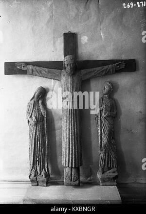 Skånings-Åsaka Church in Västra Götaland, Sweden, is a medieval stone ...
