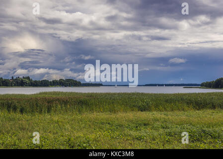 Mamry Lake in Warmian-Masurian Voivodeship, second largest lake in ...