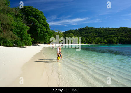 Baia Port Launay Mahe Seychelles Stock Photo - Alamy