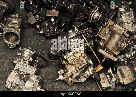 car, repair, diesel, pumps, power, destroyed, repair, regeneration ...