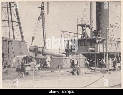 Vintage 19th century photograph: Previously known as the New Mole and ...