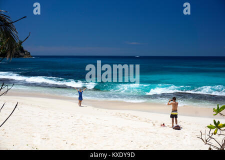 Baia Police Bay Mahe Seychelles Stock Photo - Alamy