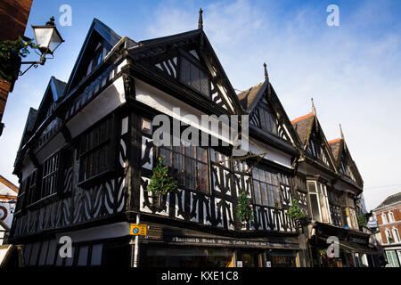 Tudor house, High Street, Nantwich, Cheshire, England, United Kingdom ...