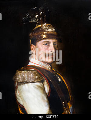 Portrait of Kaiser Wilhelm II (1859-1941), Emperor of Germany and King ...