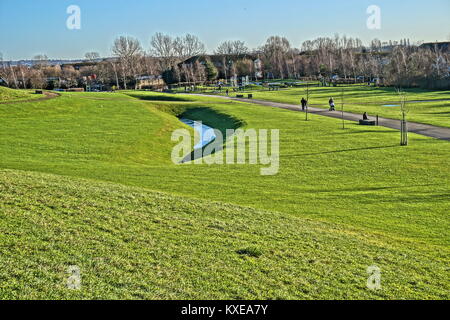Northala Fields in , Kensington Rd, Northolt, London, England Stock ...
