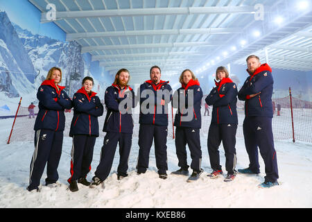 ParalympicsGB athletes (left-right) Jennifer Kehoe, Menna Fitzpatrick ...