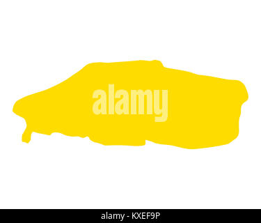 Map of Baltrum Stock Photo - Alamy