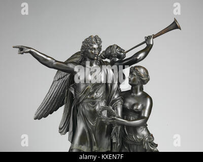 A painting depicting the allegory of Marshal de Villars' victory at the ...