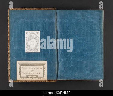 The 1758 Almanach Royal is a French royal calendar recording official ...