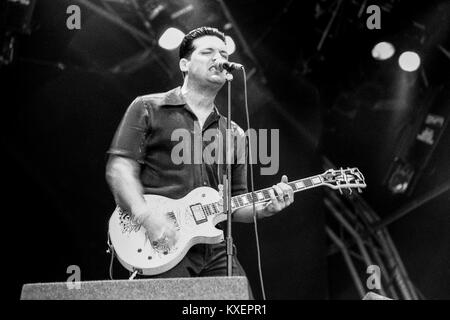 Rocket from the Crypt band performing on the other stage at the ...