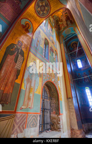 This fresco from the church of St. George in Kurbinovo, Macedonia ...