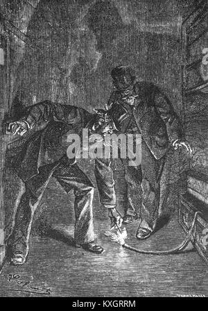 'Robur the Conqueror' is an illustration by Léon Benett, created for ...