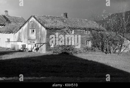Aksel Pedersen's house in Misvær, Nordland, Norway, is a preserved ...