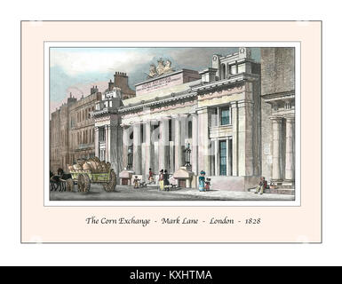 London - Corn Exchange, Mark Lane Stock Photo - Alamy