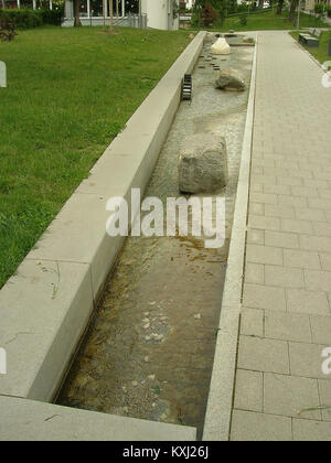 A photograph of Bachlauf Am Graben in Eichstätt, Germany, showing a ...