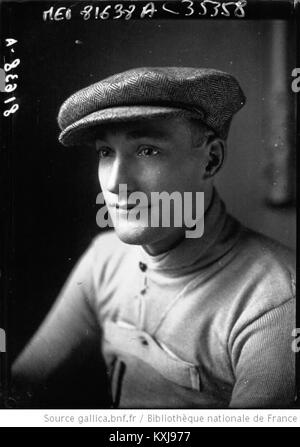 A 1931 photograph of André Leducq, a French professional cyclist known ...