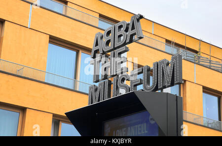 ABBA the museum sign Stock Photo - Alamy