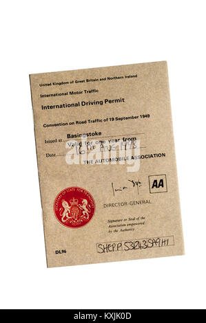International driving permit IDP Stock Photo - Alamy