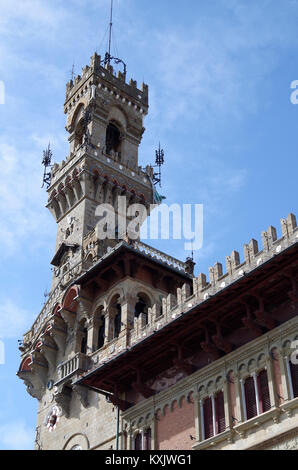Castello Mackenzie, a massive Gothic fantasy palace folly in the ...