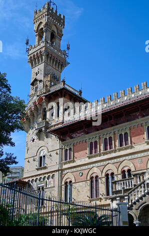 Castello Mackenzie, 1905, Gino Coppede, Genoa, Liguria, Italy Stock ...