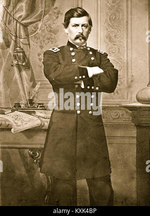 General George B. McClellan Stock Photo - Alamy
