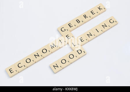 Four scrabble words related to the word team in English Stock Photo - Alamy