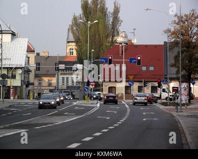 A photograph of Bielsko-Biala, Poland, showing the city's historic ...