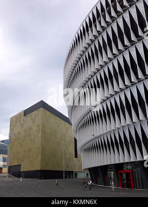 The Nuevo Estadio San Mamés in Bilbao, Spain, is a modern football ...