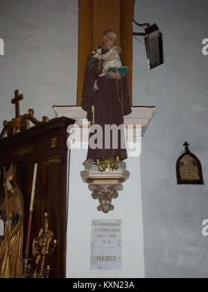 The historic St Antoine de Padoue Church at Batoche Saskatchewan Canada ...