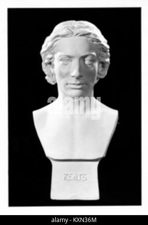 This portrait of the renowned English poet John Keats, created by ...
