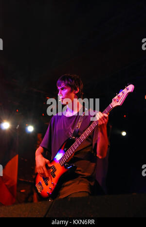 CARANSEBES - SEPTEMBER 12: Senseless band performing on stage at town ...