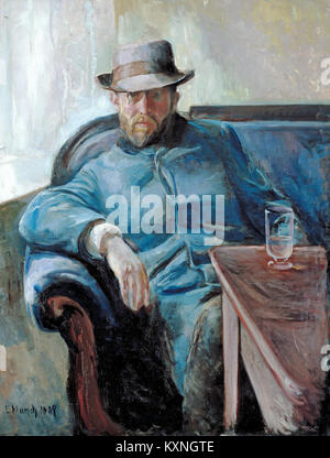 Hans Jæger 1889 by Edvard Munch Stock Photo - Alamy